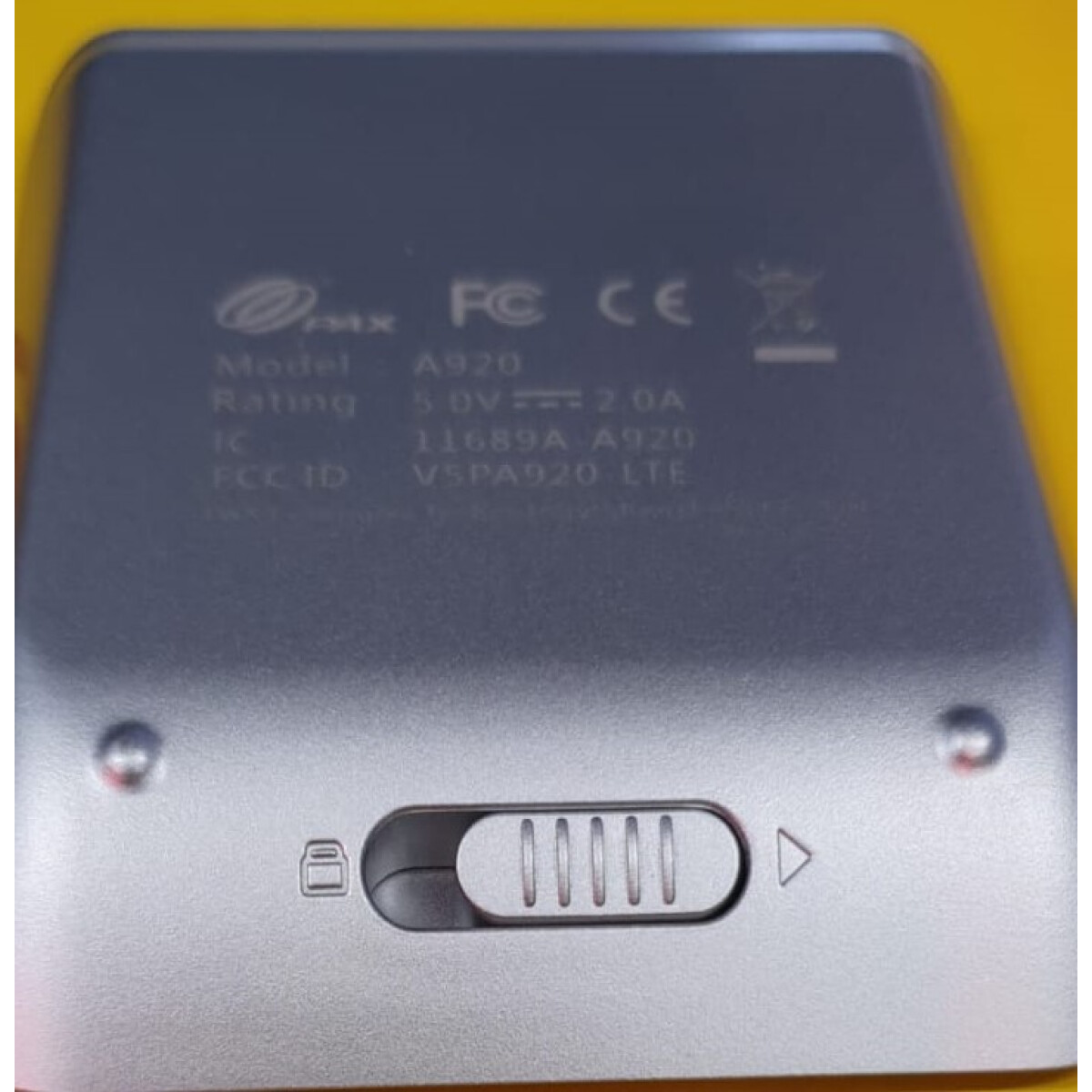 Pax A920 Battery Cover and Switch » Retail Gurus
